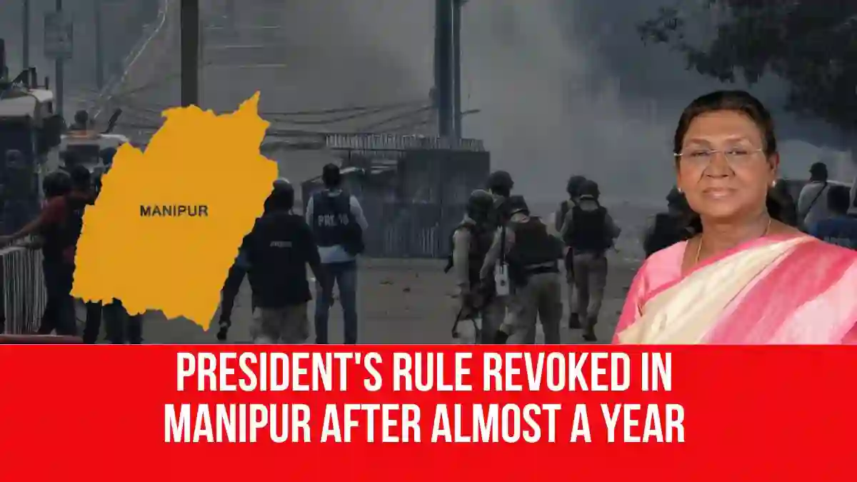 President's Rule Revoked in Manipur After Almost a Year