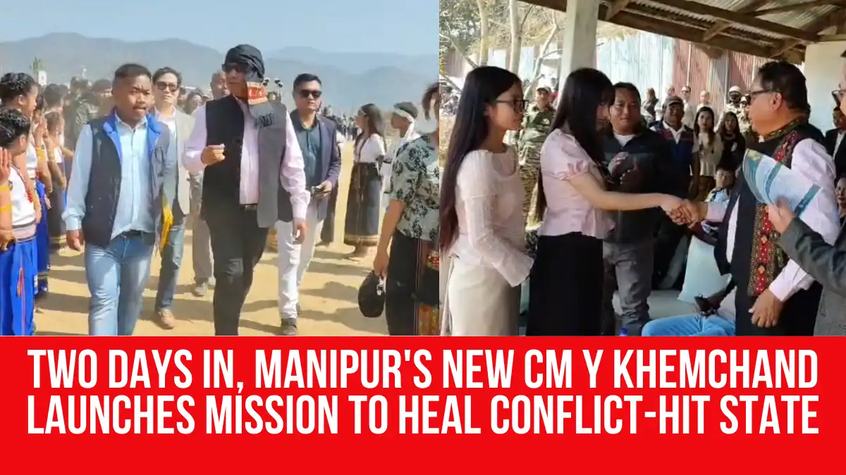 Two Days In, Manipur's New CM y Khemchand Launches Mission to Heal ...