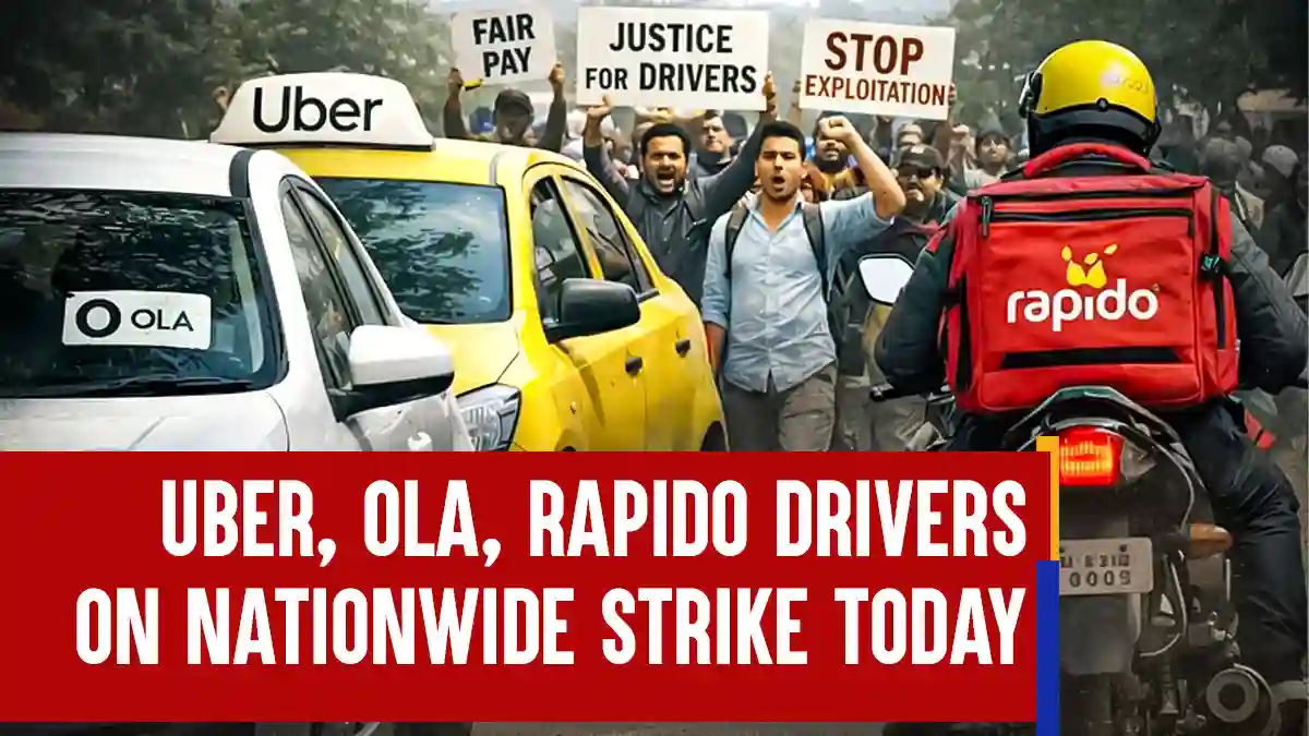 Uber, Ola, Rapido Drivers on Nationwide Strike Today