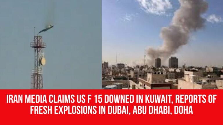 Iran media claims US F 15 downed in Kuwait, reports of fresh explosions ...