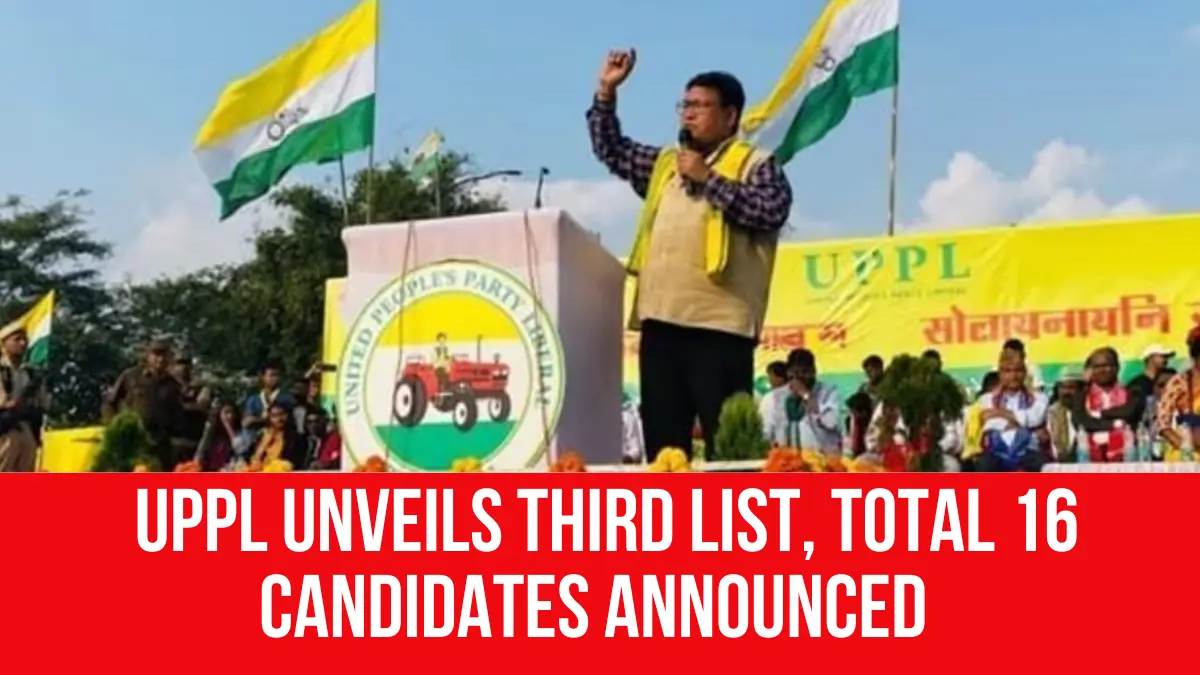 UPPL Unveils Third List, Total 16 Candidates Announced