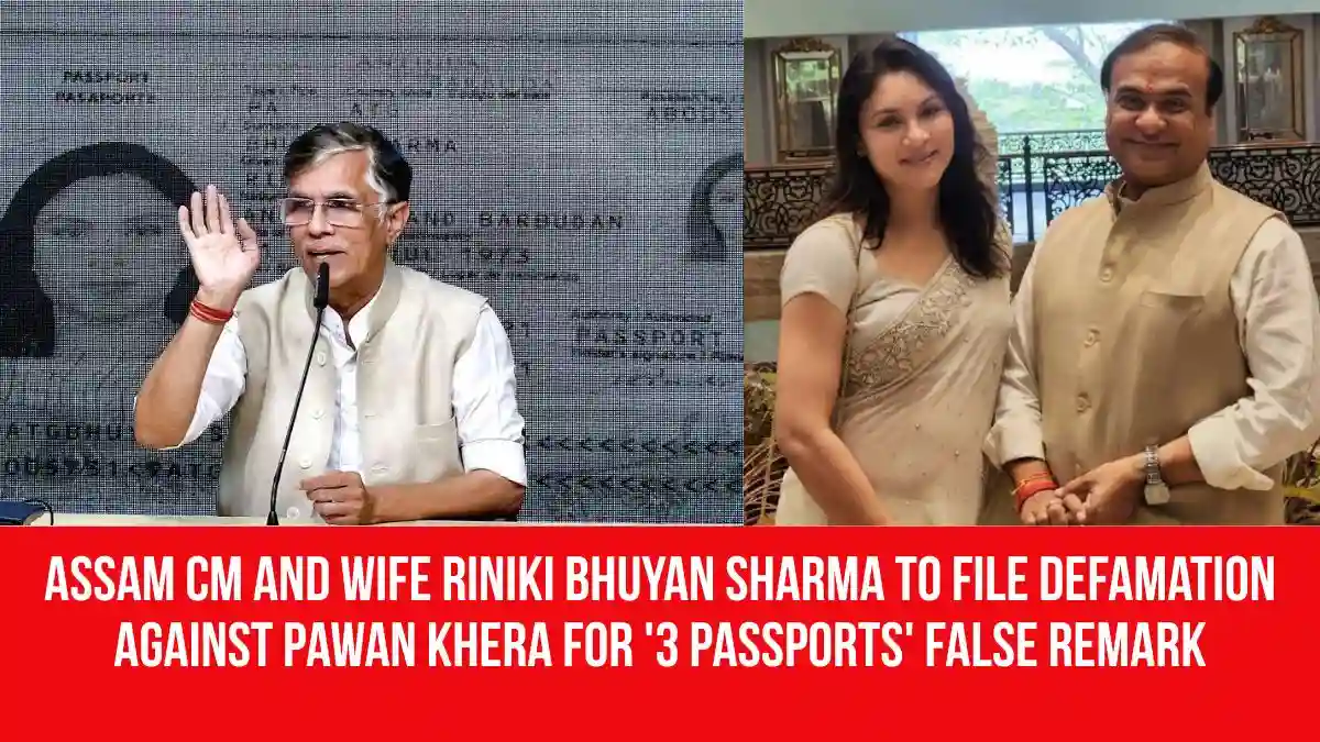 Assam CM And Wife Riniki Bhuyan Sharma To File Defamation Against Cong ...