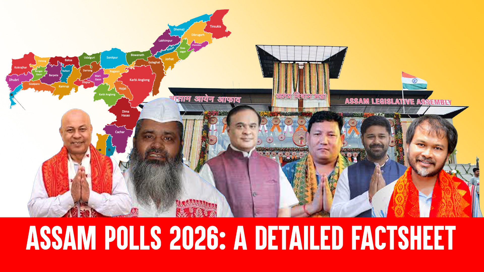 Assam Polls 2026: A Detailed Factsheet