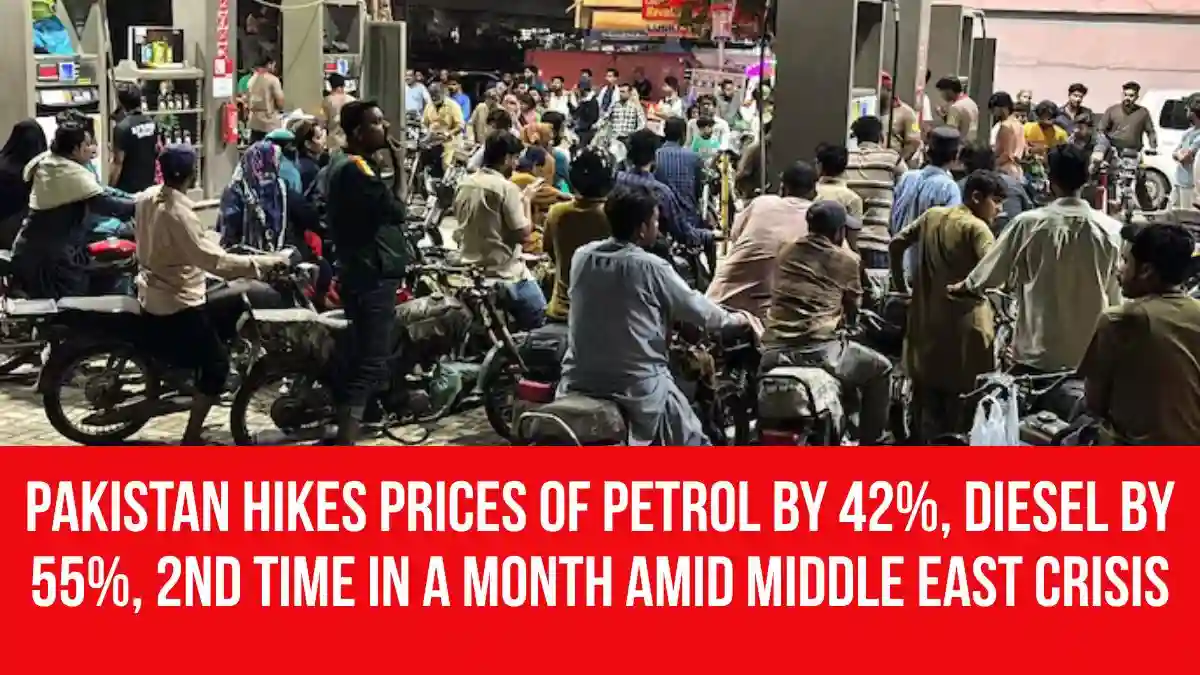 Pakistan Hikes Prices of Petrol By 42%, Diesel By 55%, Second Time in a ...