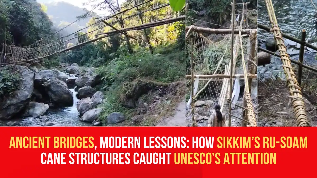 Ancient Bridges, Modern Lessons: How Sikkim’s Ru-Soam Cane Structures ...