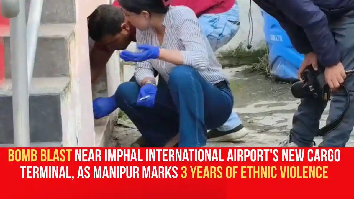 Bomb Blast Near Imphal International Airport's New Cargo Terminal, as ...