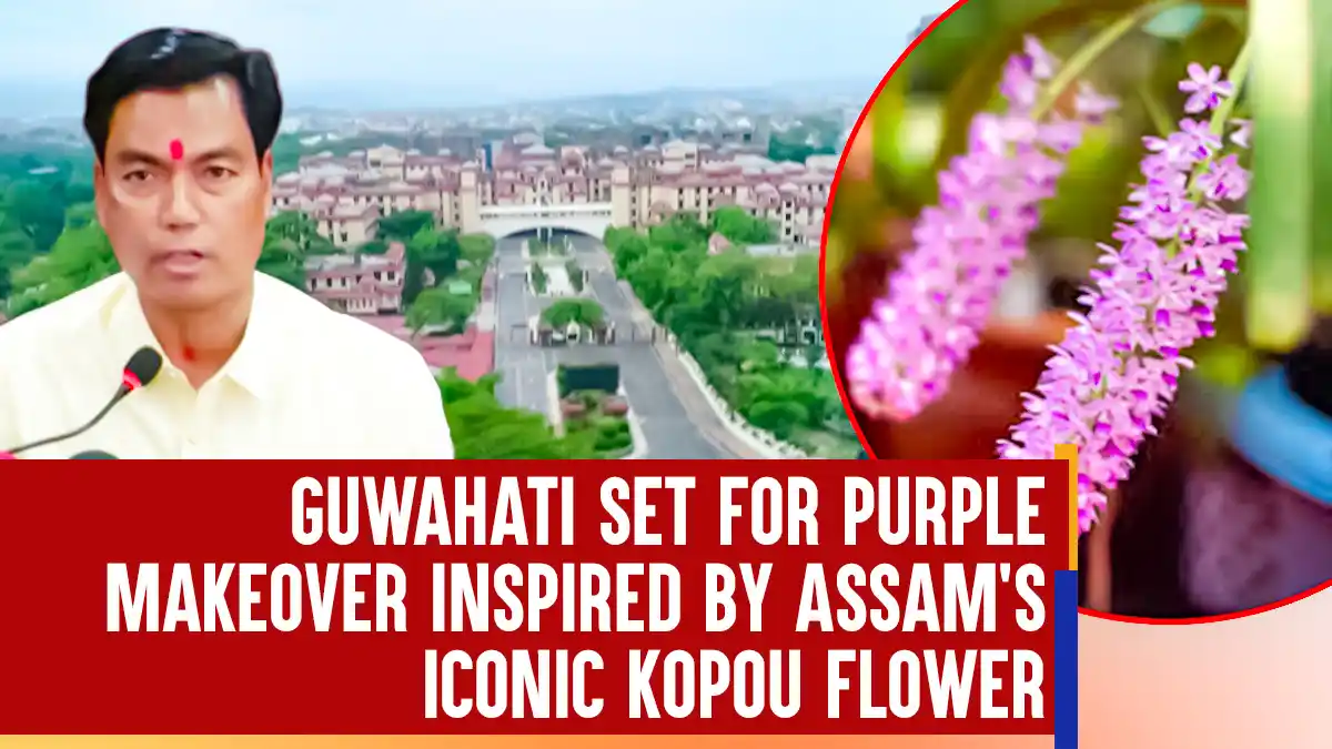 Guwahati Set for Purple Makeover Inspired by Assam’s Iconic Kopou Flower