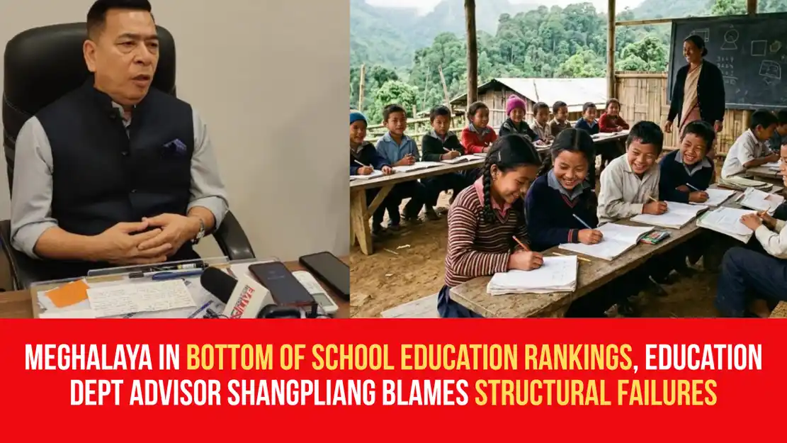 Meghalaya in Bottom of School Education Rankings, Education Dept ...