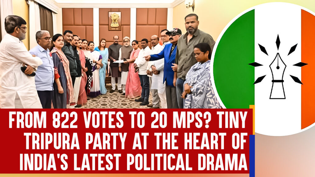 From 822 Votes to 20 MPs? Tiny Tripura Party at the Heart of India's ...