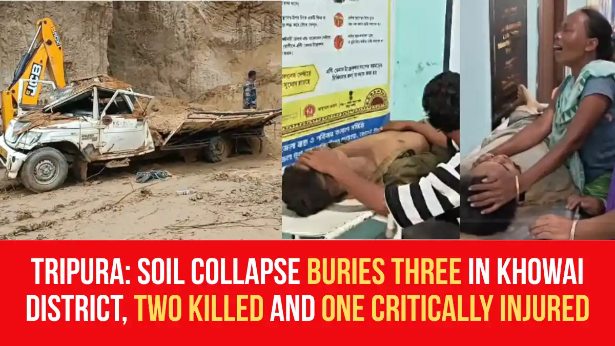 Tripura: Soil Collapse Buries Three In Khowai District, Two Killed And ...