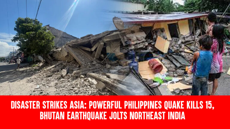 Disaster Strikes Asia: Powerful Philippines Quake Kills 15, Bhutan ...